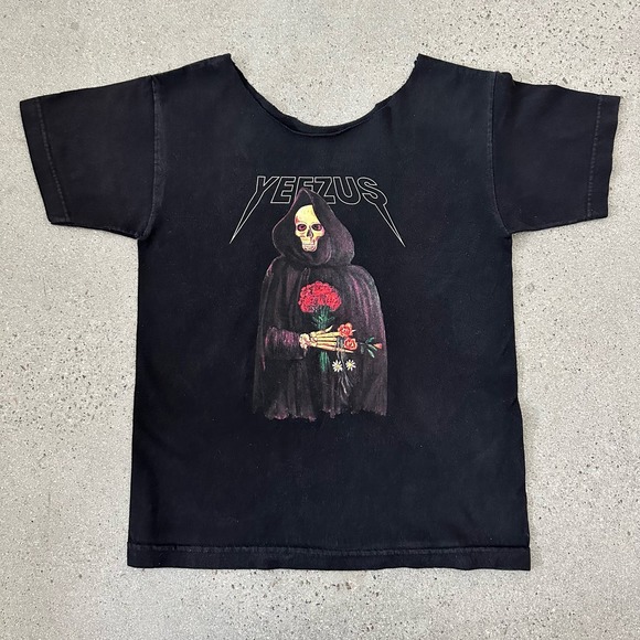 Kanye West | Shirts | Kanye West Yeezus Tour Skeleton Reaper Rose Merch ...